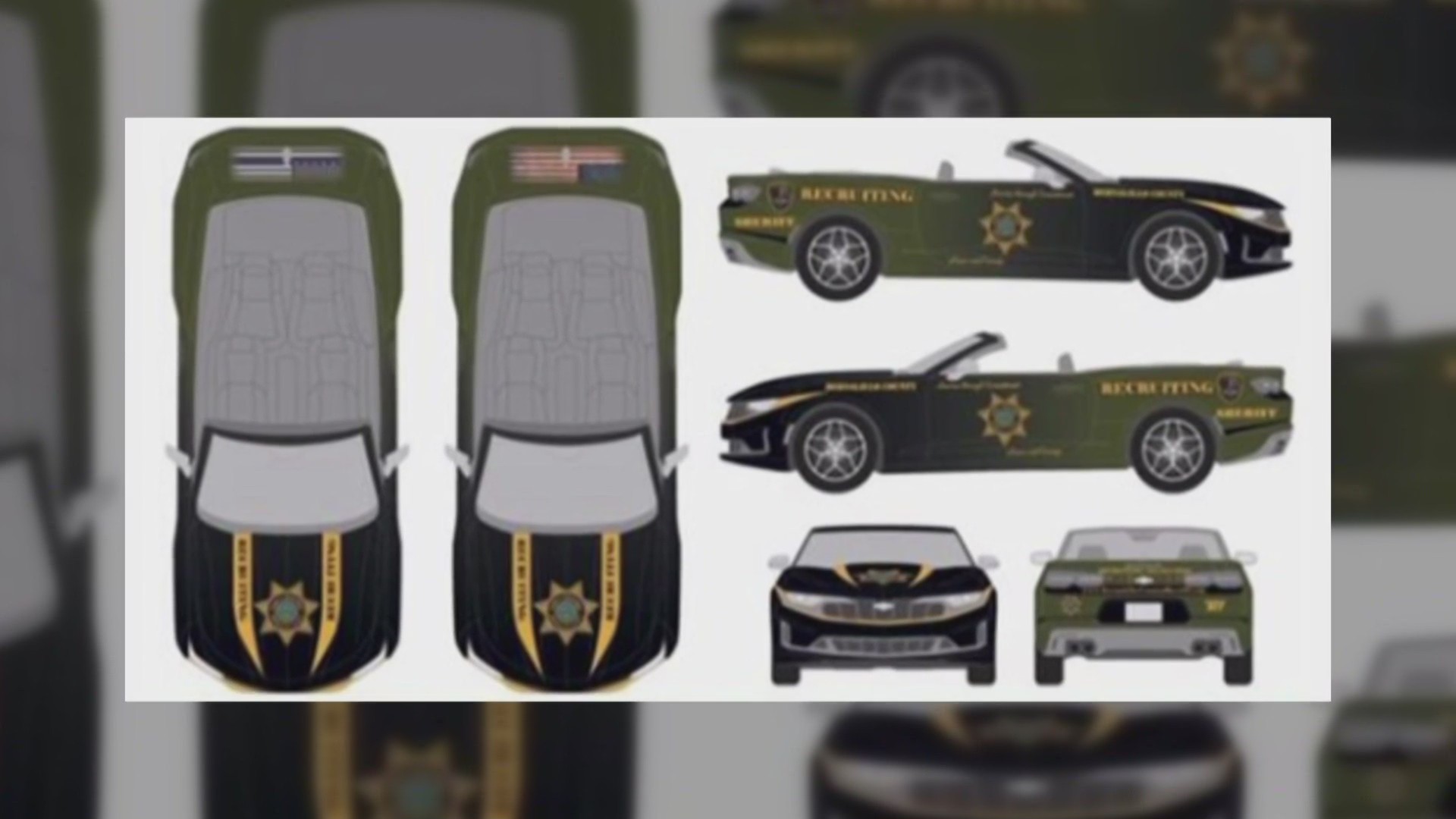 BCSO unveils new recruiting vehicle design – KRQE NEWS 13 – Breaking ...