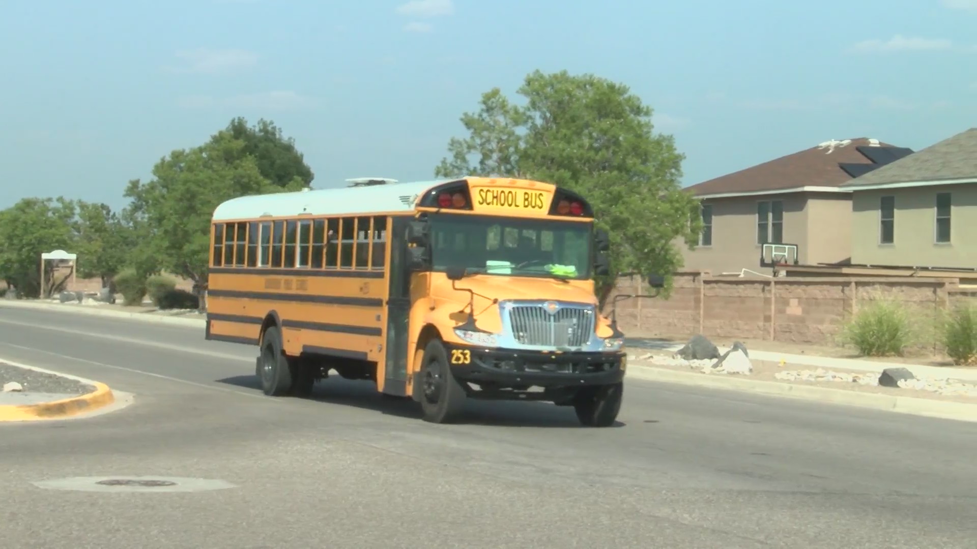 School bus driver shortage leaves students crossing busy intersection ...